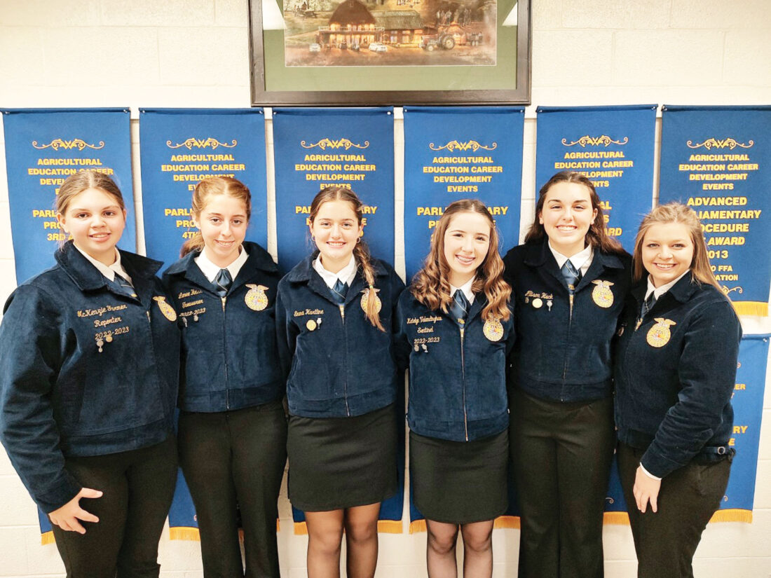 Waterford FFA Advanced Parli Pro fourth in state | News, Sports, Jobs ...